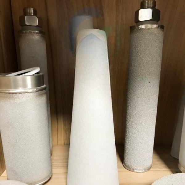 Porous Titanium Filter (Sintered Titanium tube) | Non-Ferrous Crucible Inc.